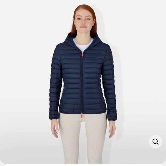 SAVE THE DUCK | Jackets & Coats | Save The Duck Navy Puffer With Hood Size S | Poshmark